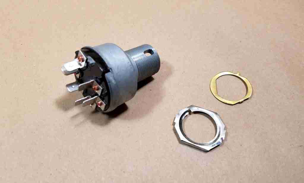 1957-65 Starter & Ignition Lock Switch, w/o lock cylinder, 1957-61 P8 ...