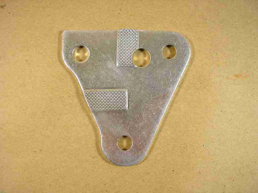 1949-59 RH Rear Quarter Window Hinge Adjusting Plate, 1949-54 2 Door ...