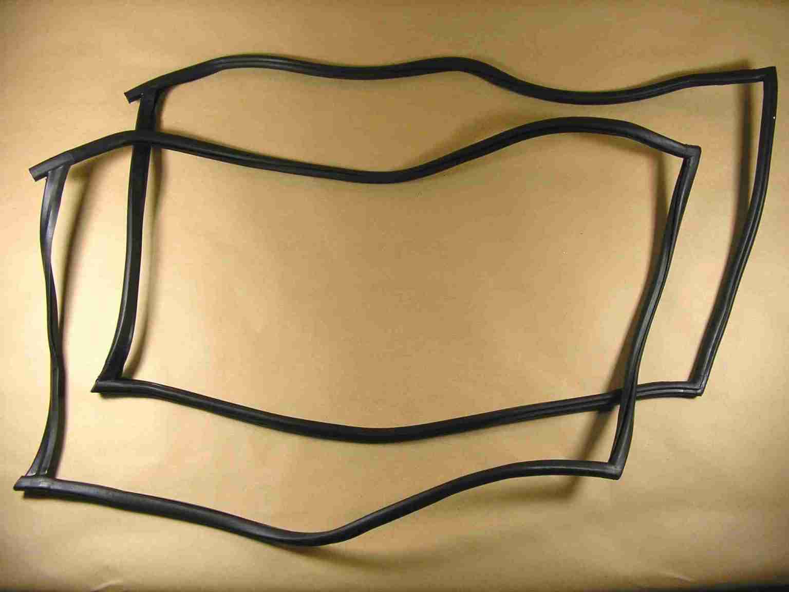 1955-57 Station Wagon Fixed/Stationary Curved Rear Quarter Window Glass ...