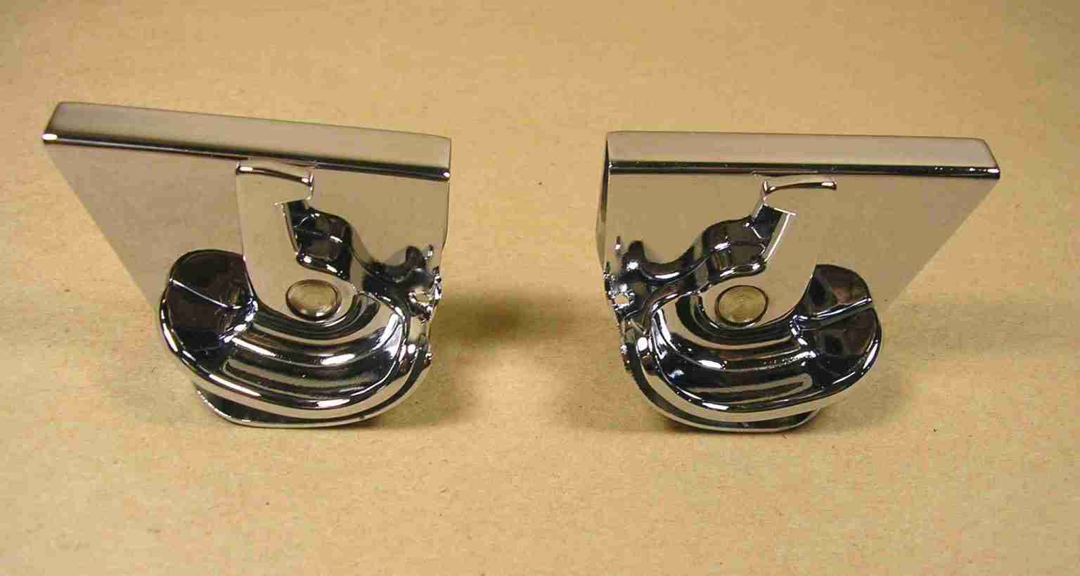 1955-58 Station Wagon Sliding Quarter Window Latches, pair, 1955-57 2 ...
