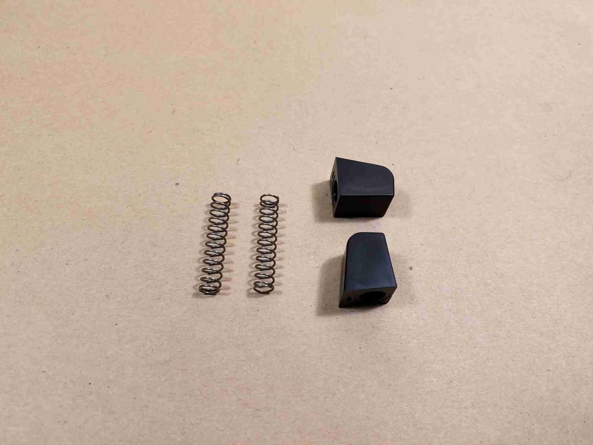 1955-57 All Station Wagon & Safari Lower Tailgate Wedge Set, 2 wedges ...