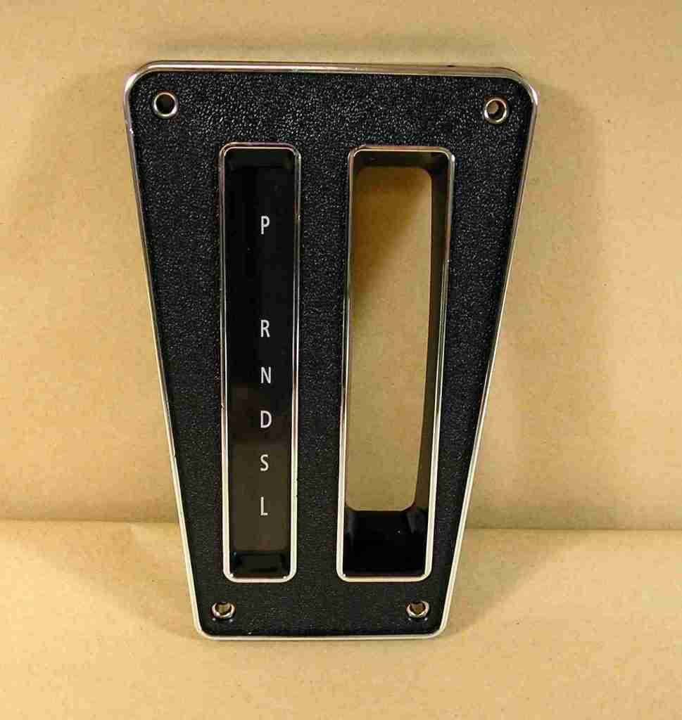 1970-81 Firebird Automatic Transmission Console Shift Plate with ...