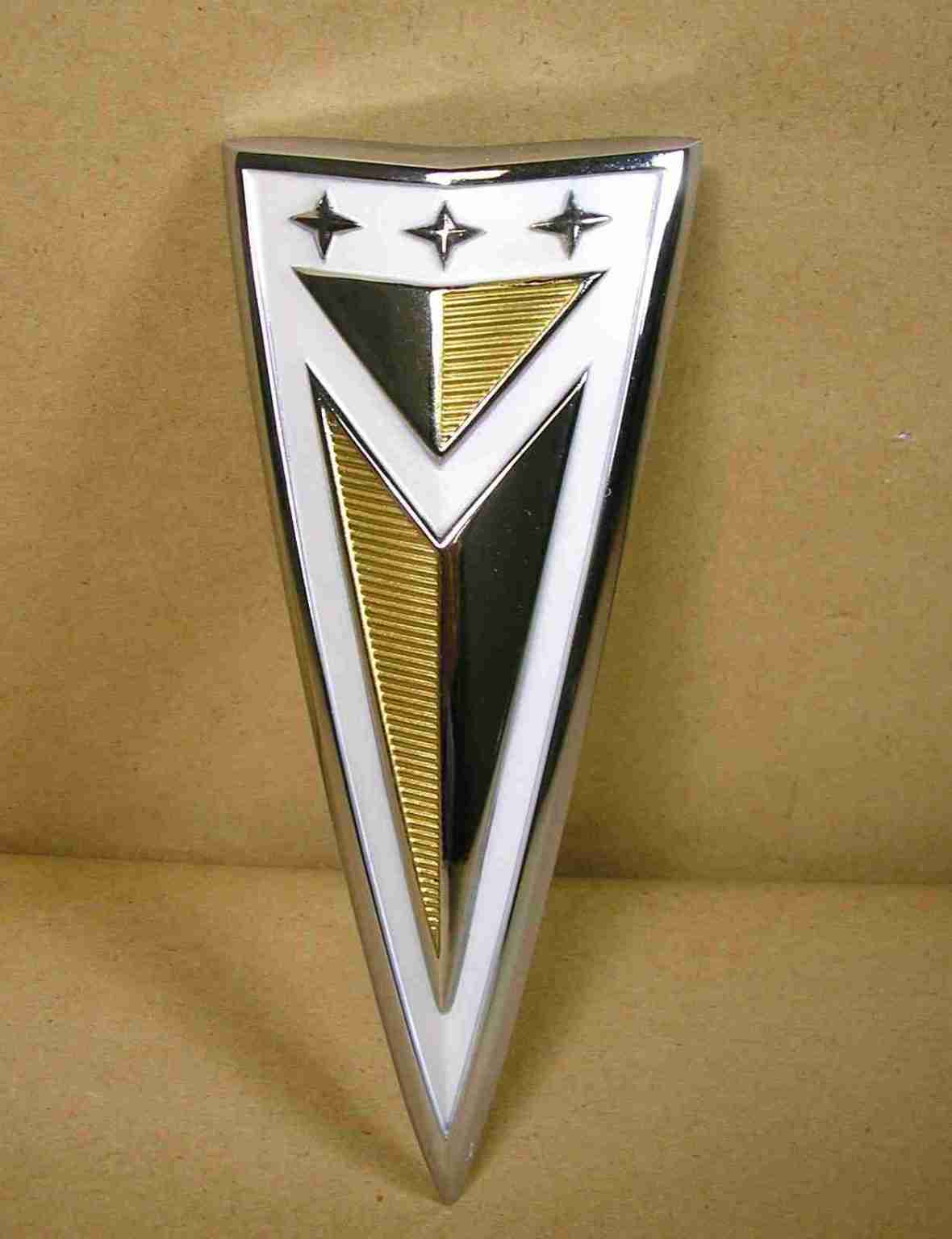 1962 Fullsize Trunk arrowhead emblem – CPR Parts