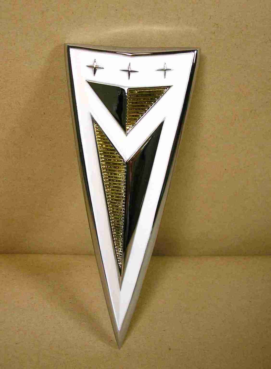 1963 Fullsize Trunk arrowhead emblem – CPR Parts