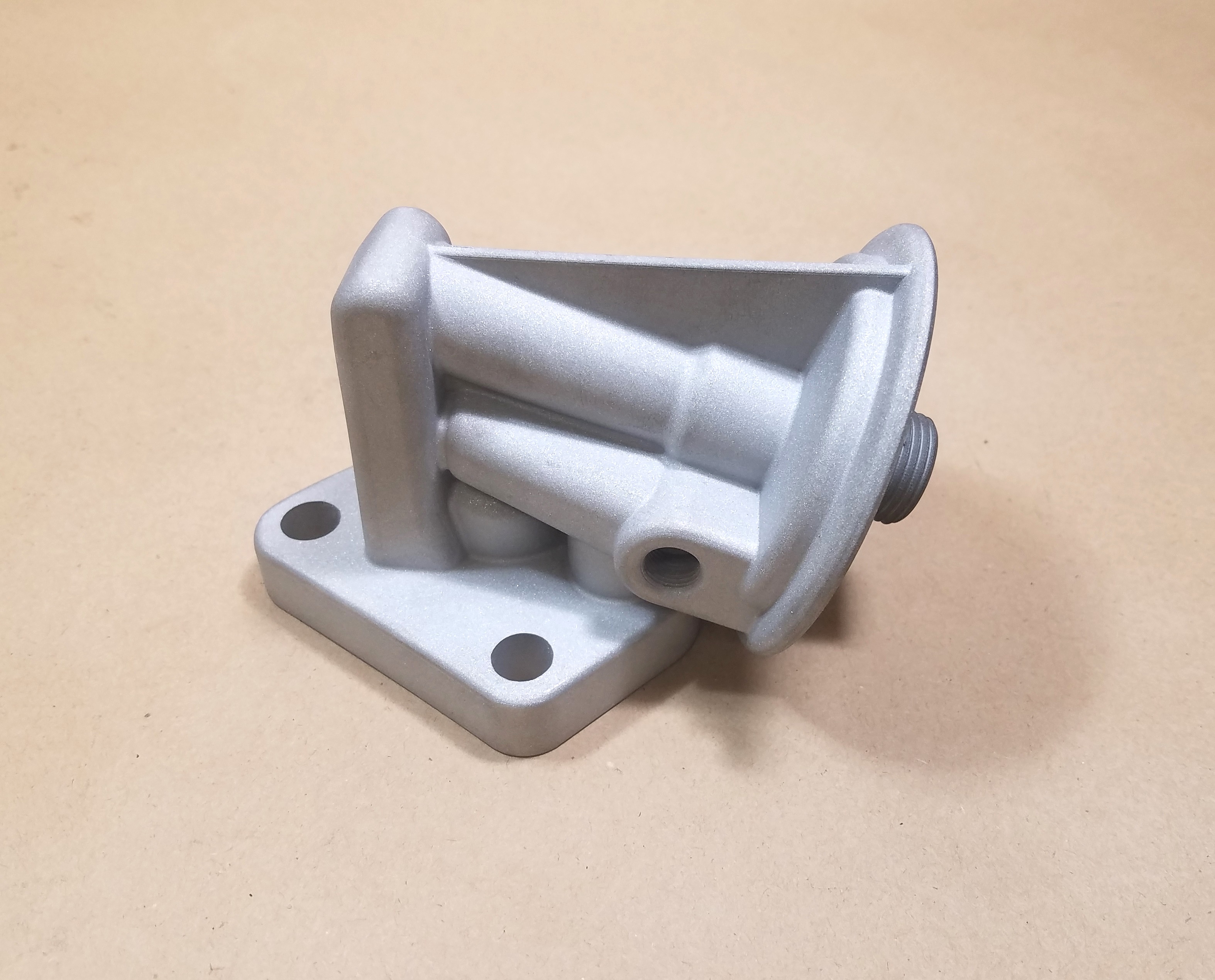 1964-79 Oil Filter Adapter, converts canister to spin-on modern type ...