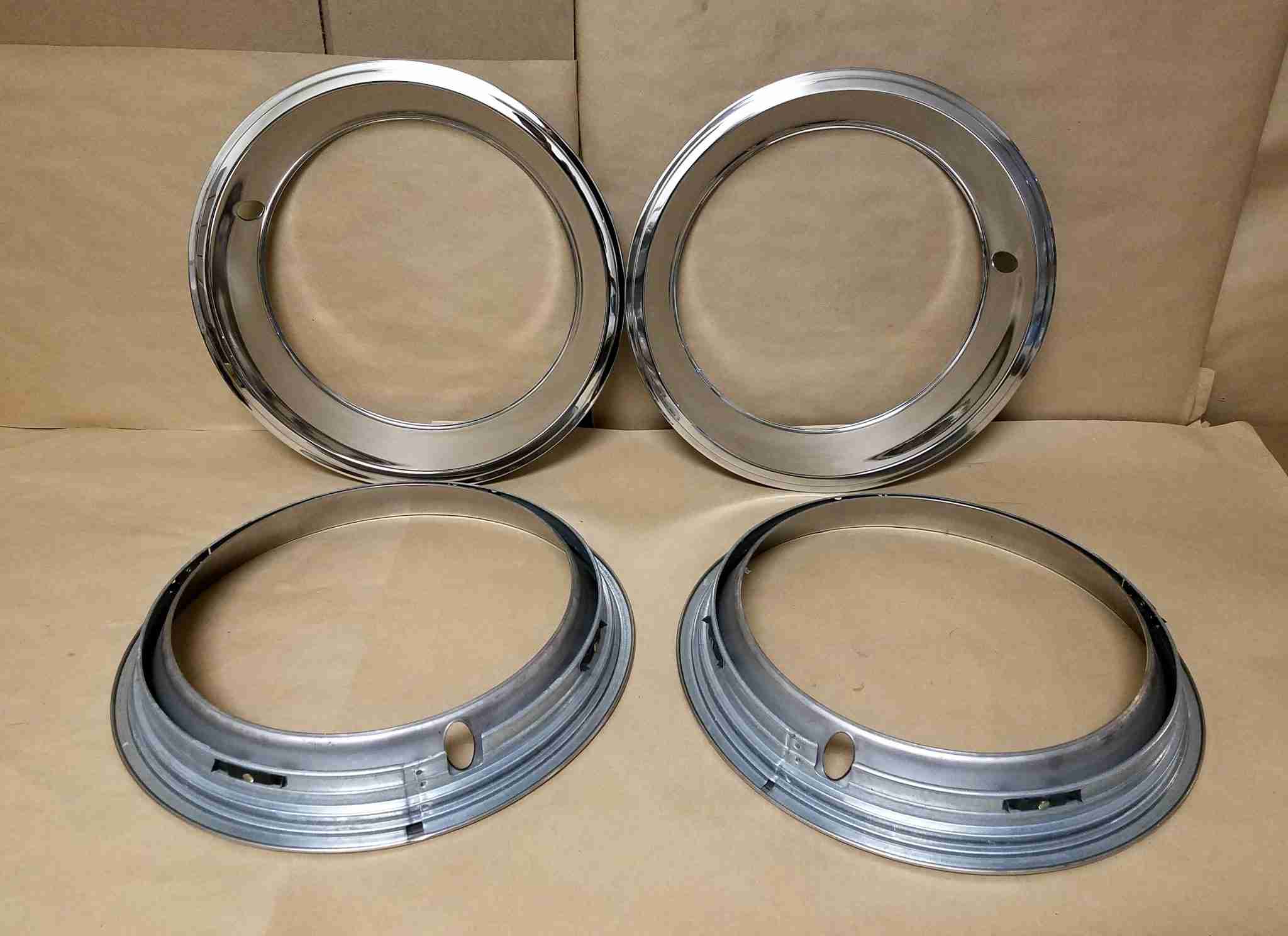 1970-77 Rally II Trim Rings 15 X 7 2 1/2 Trim Rings, 2 Week Ship Time ...